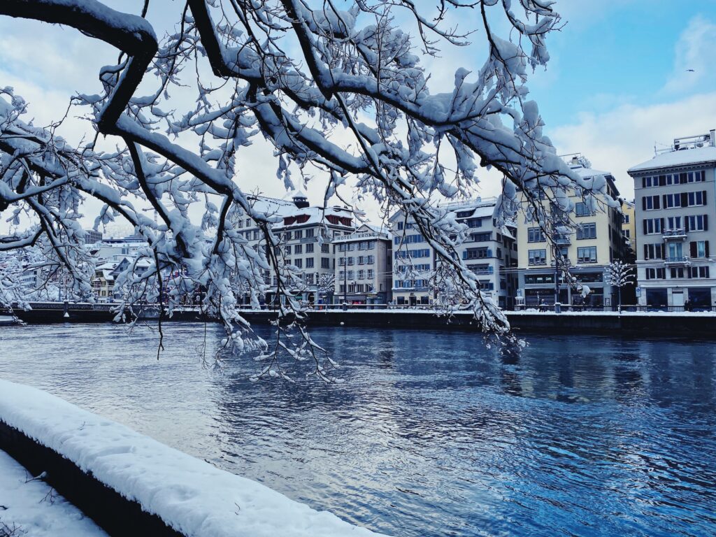 Zurich Record Snowfall And Frozen Lake Archives - MonAme Magazine